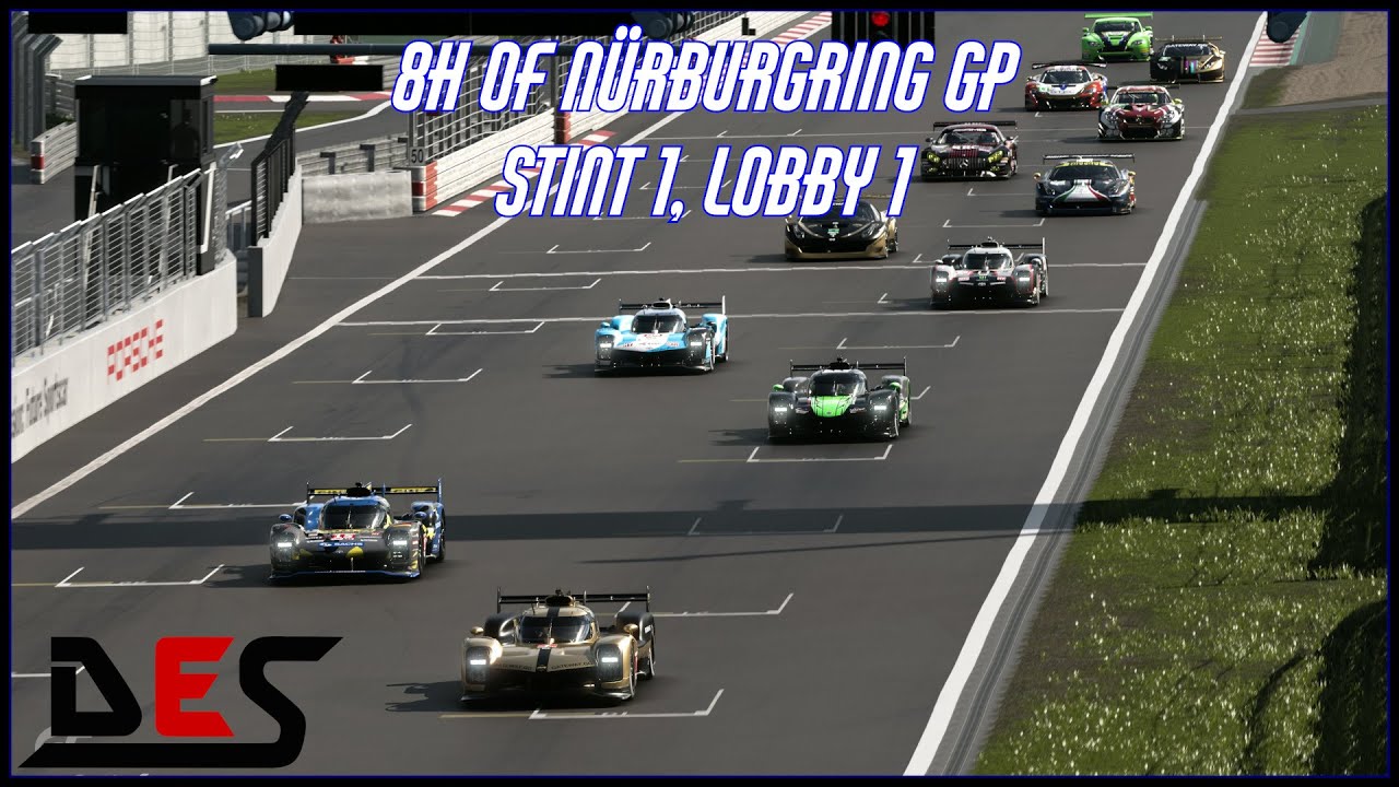 8h of Nürburgring GP - Race Lobby 1 Stint 1 - DES - WEC Championship ...