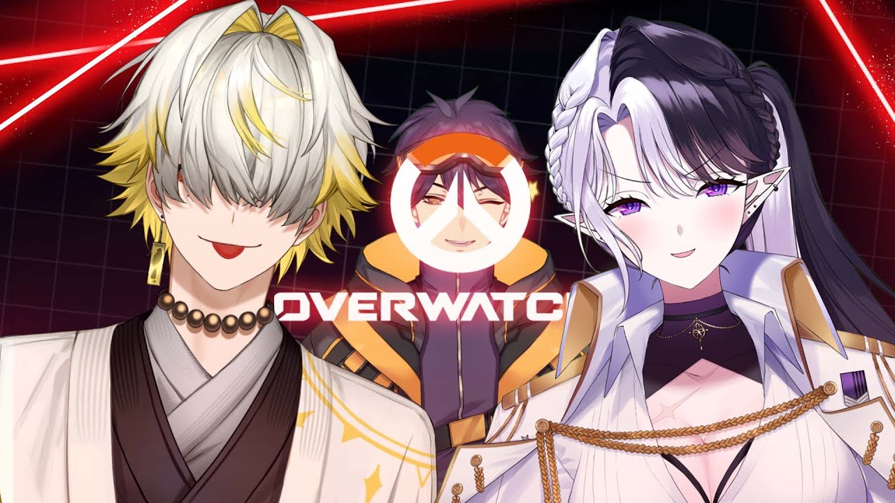 【Overwatch】ลงแรงค์ & รับน้อง😊🔪 #Eileennoir ft. @Dacapo_ARP & @Zenith ...