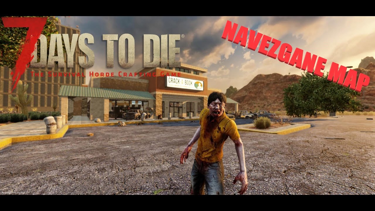 SPECIÁL za 50 odběratelů - 7 Days to die A19 Navezgane map - YouTube