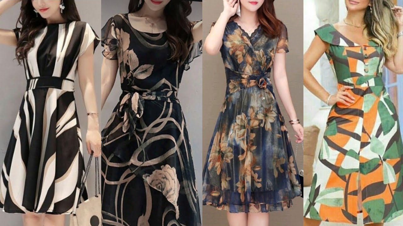 Top stylish and trendy shafoon frocks design ideas 2023 - YouTube