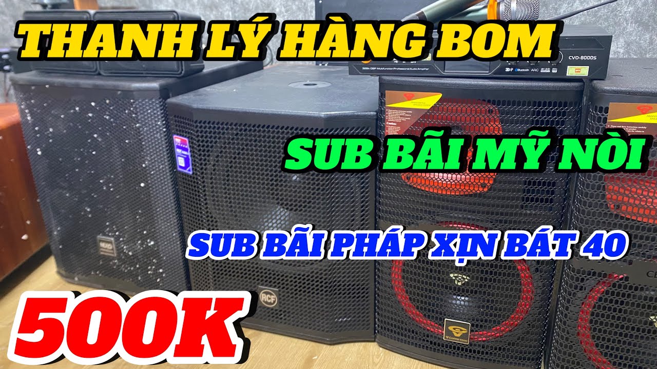 THANH LÝ HÀNG BÙNG 500K sub bãi Mỹ nòi, 700K CHO SUB NEXO V99 BÃI PHÁP ...