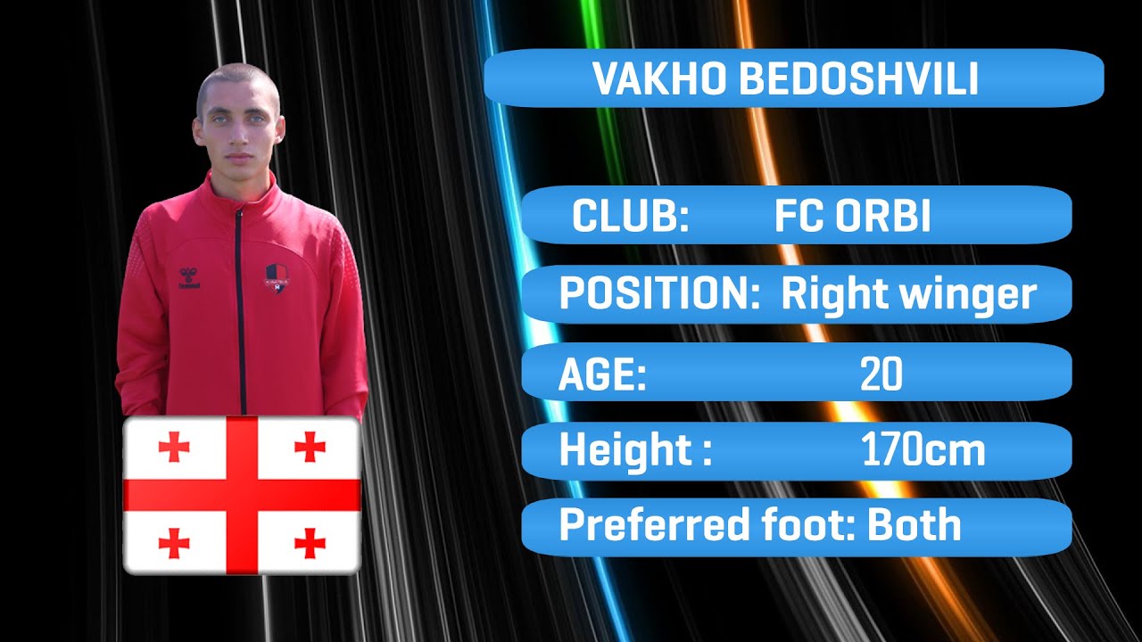 Vakho Bedoshvili / Goals, Assists, Skills - YouTube