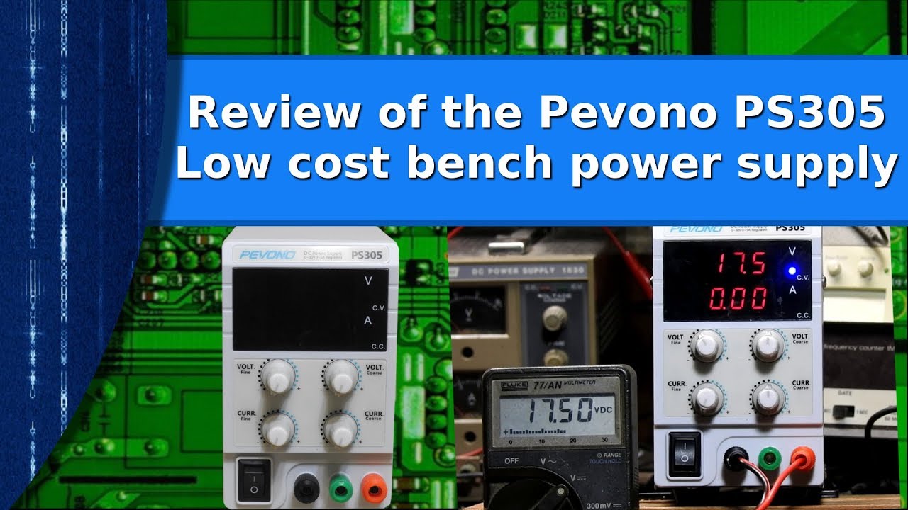 Electronics - A look at the Pevono PS305 low cost bench power supply ...
