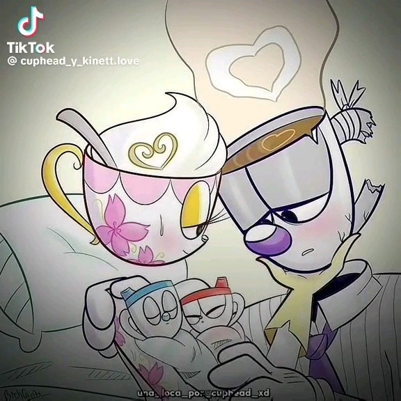 cuphead,mugman,sus padres y don tetera#edit#paratii - YouTube