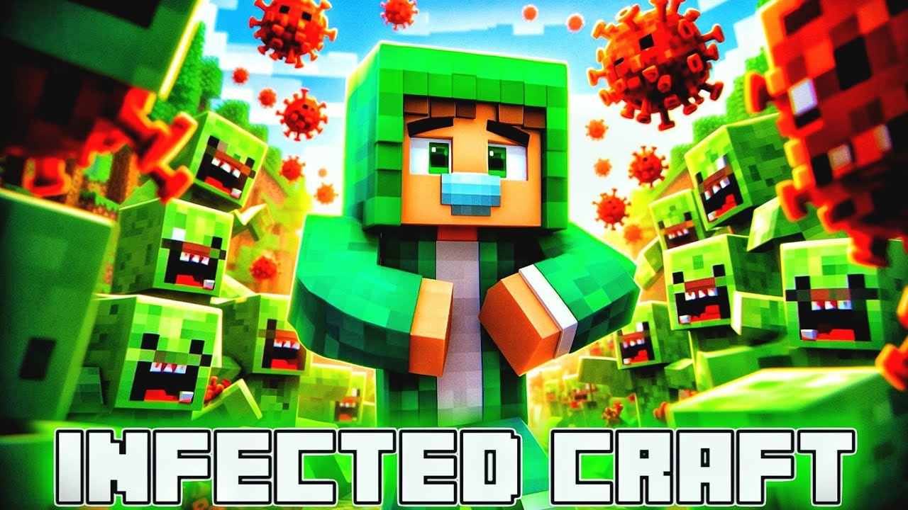 JOIN MY NEW MINECRAFT SMP INFECTED CRAFT FOR POCKET EDTION - YouTube