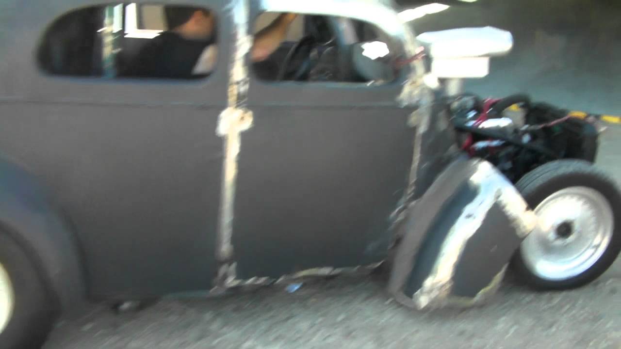 First Test Drive - 1953 Ford Prefect Hot Rod - YouTube