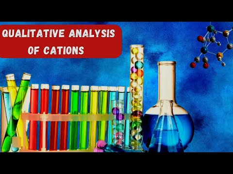 Tests for Cations I Qualitative Analysis I KCSE - YouTube
