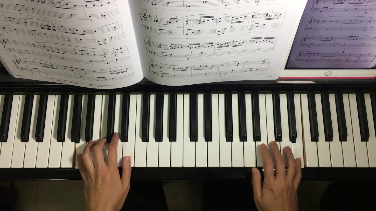 Spring Song by Mendelssohn - Faber Big Time Piano Classics Level 4 ...