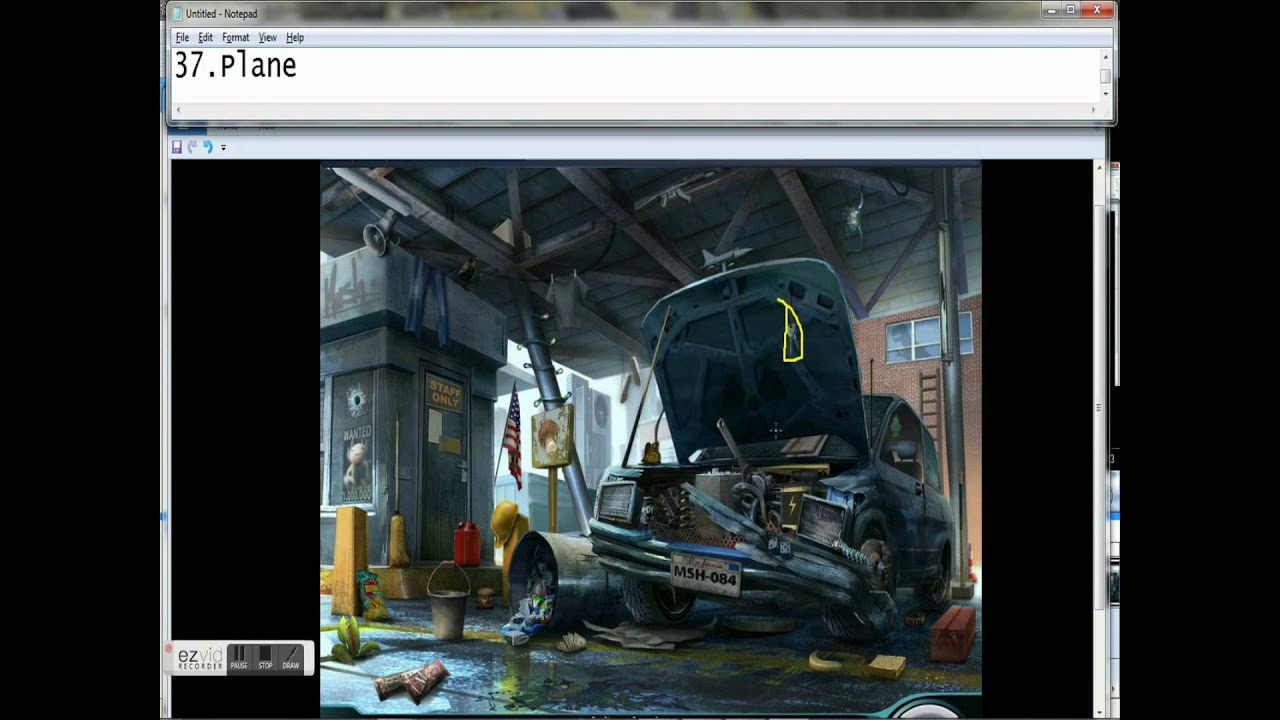 Criminal Case # 7 BrokenCar (All Items) - YouTube