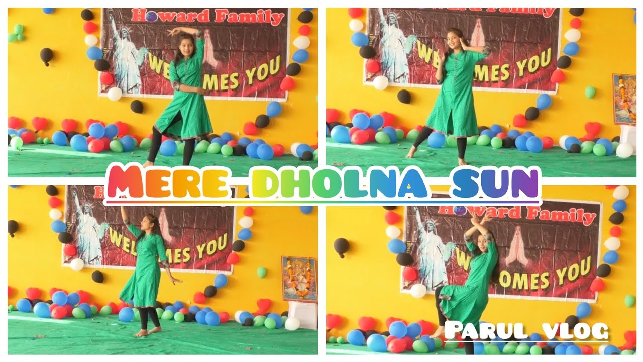 Mere Dholna sun ||@ Bhul Bhulaiya||Dance💃💃 🌼💛 - YouTube