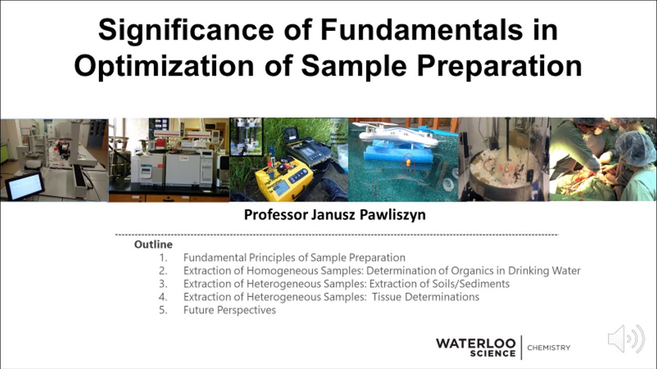 Significance of Fundamentals in Optimization of Sample Preparation ...