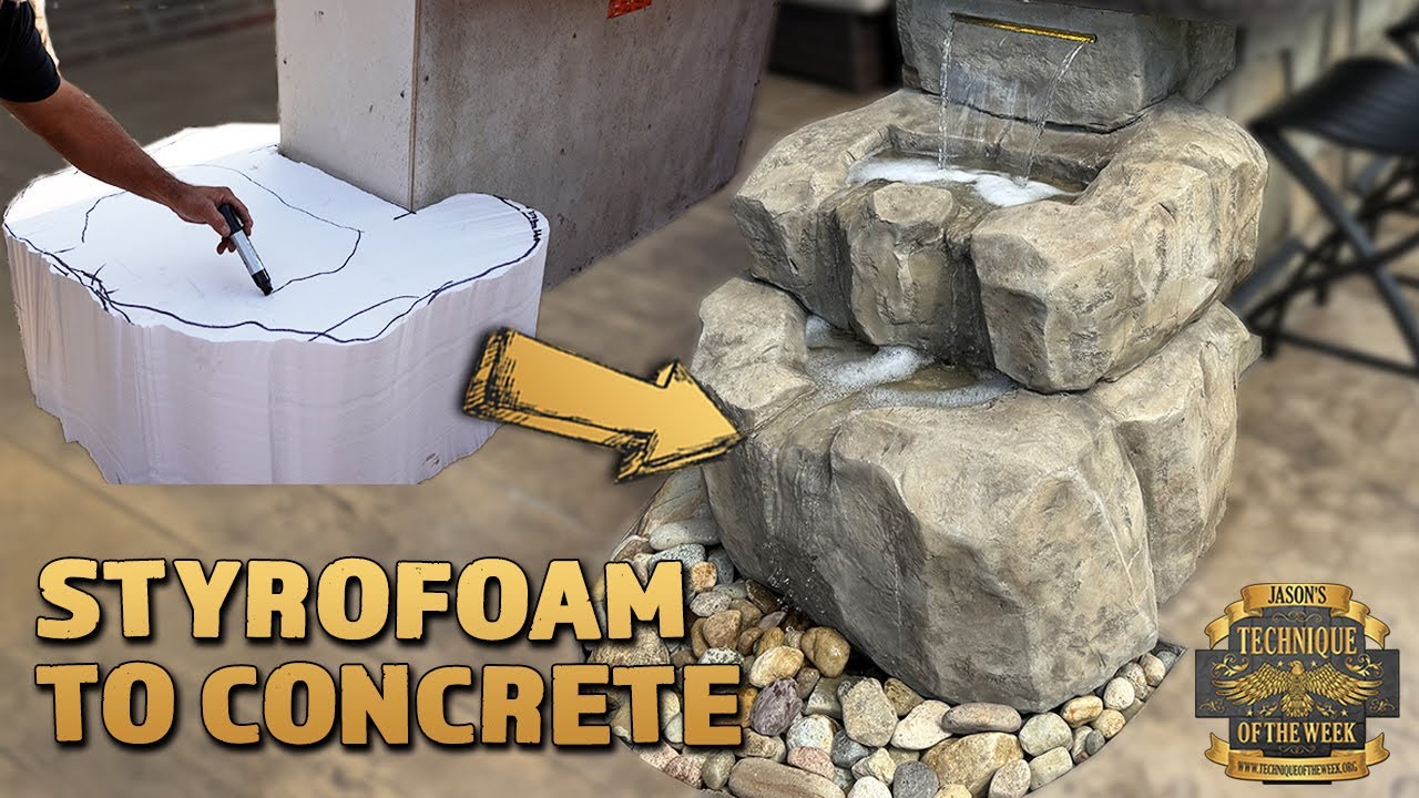 Mastering Foam Core Vertical Concrete: Applying GFRC Mix - YouTube