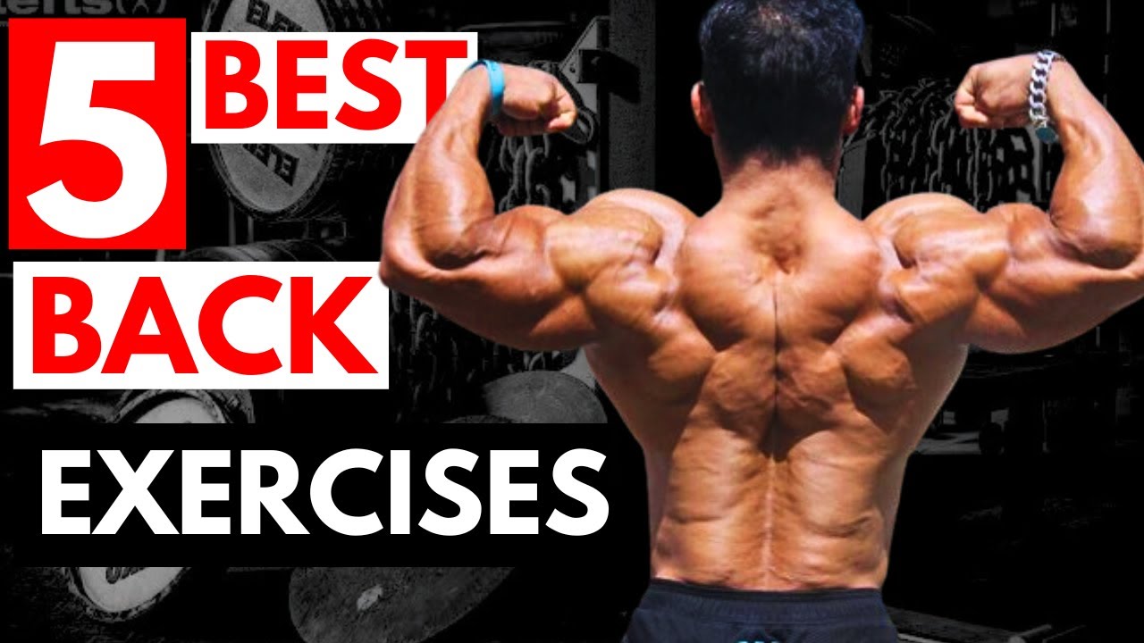 5 Exercises To Build Bigger Back | Complete Back Workout | Raju khan ...