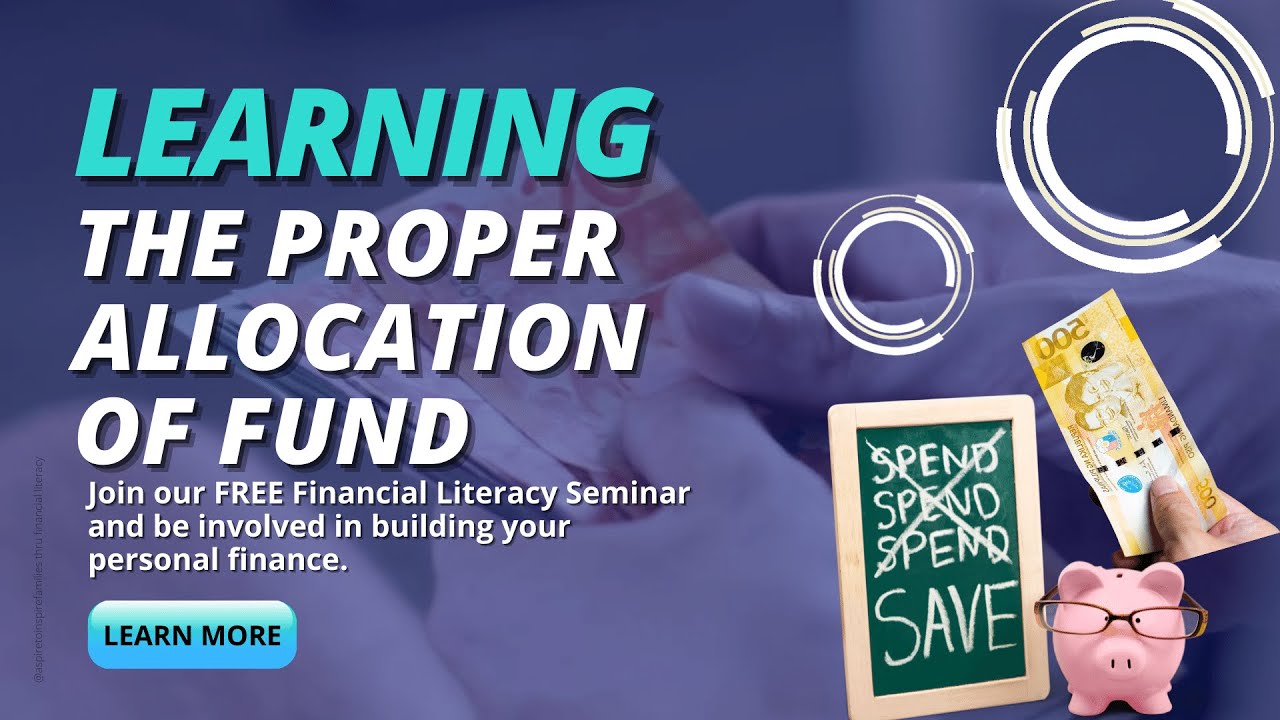 Learning Proper Allocation of Fund | by Financial Educator Mary Ann ...