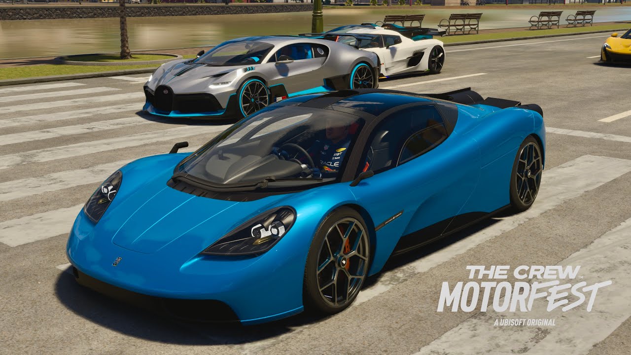 The Crew Motorfest - Using the Gordan Murray T50 in a Grand Race - YouTube