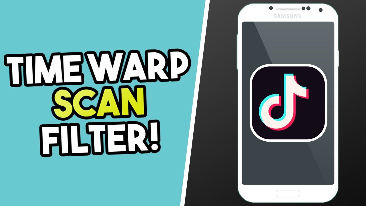 How To Get The Time Warp Scan TikTok Filter! - YouTube