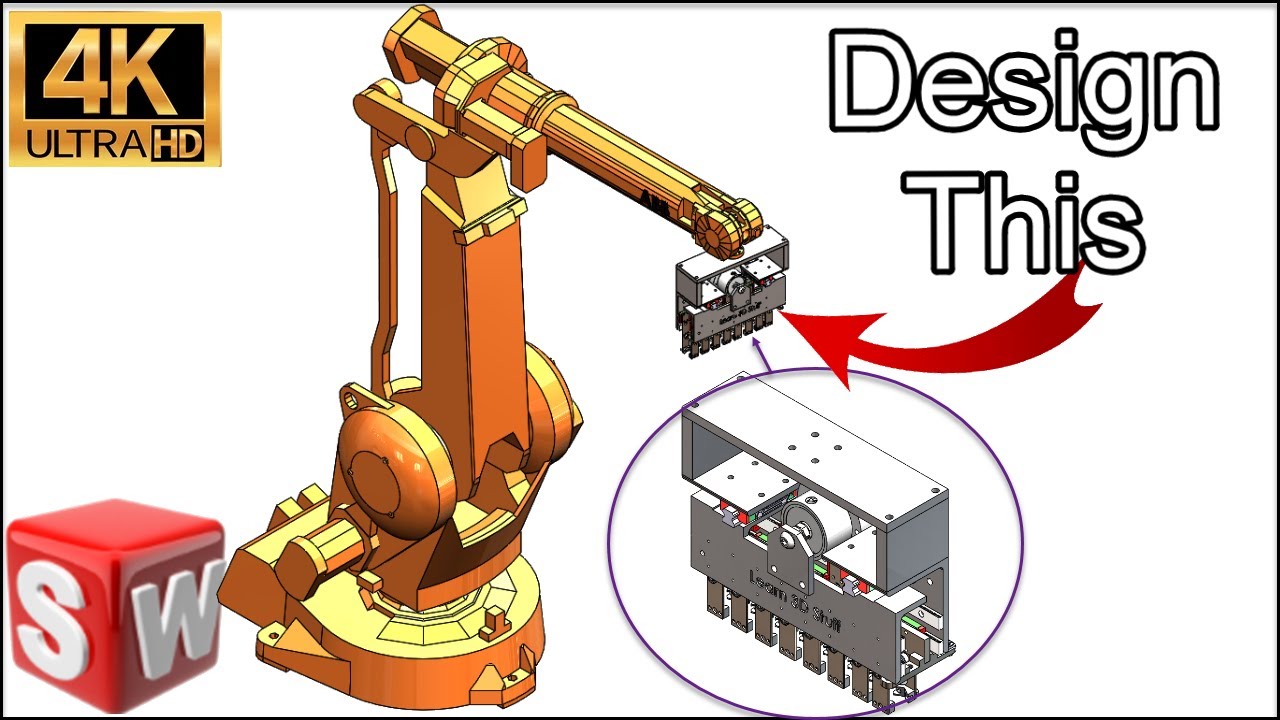 Mastering Machine Tool Design A Step By Step Tutorial To Building Robot Arm Tooling Gripper