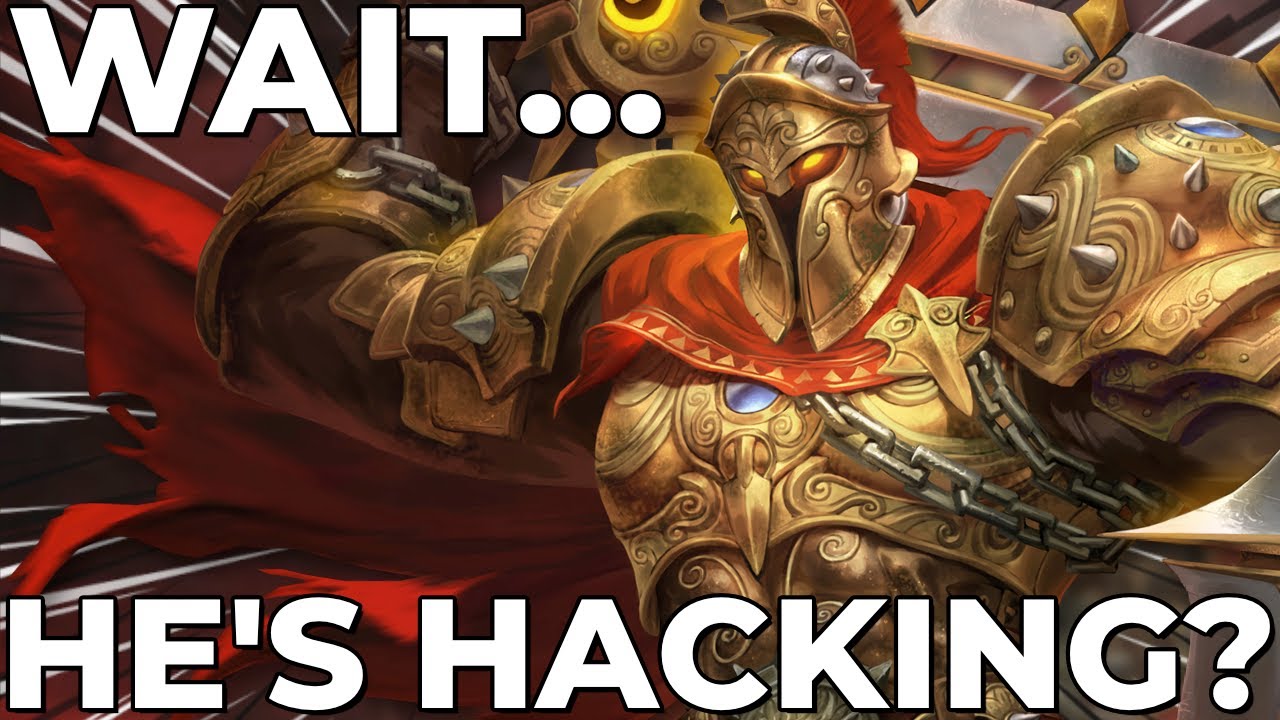 Is this guy a cheater? This guy seems like he's hacking... - YouTube