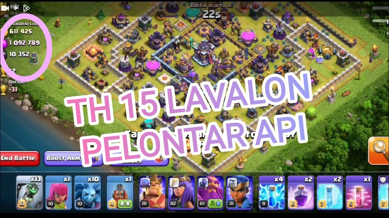 TH 15 LAVALON PELONTAR API - YouTube