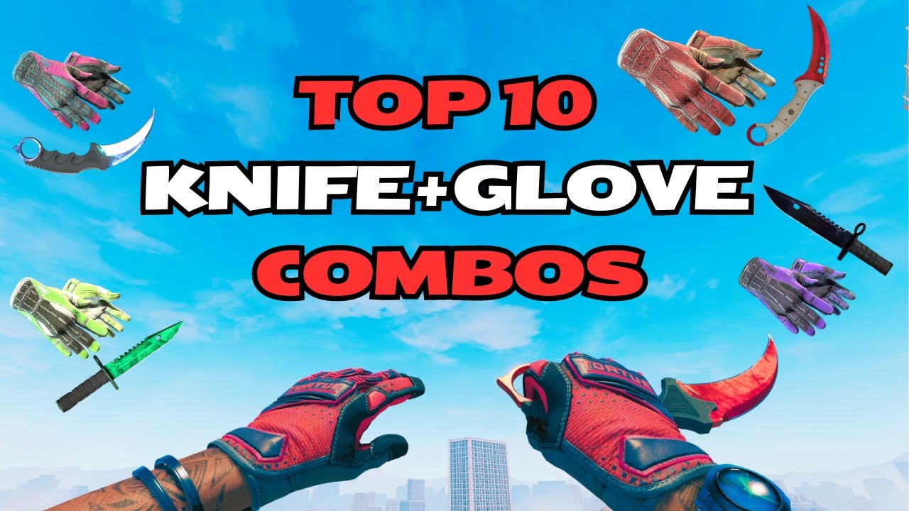 TOP 10 KNIVE GLOVE COMBOS IN CS2 - YouTube
