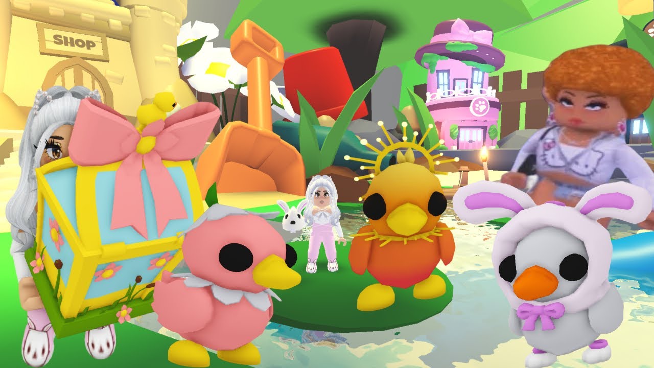 Roblox Adopt Me Easter Duck Boxes + Ice Spice is Spicy - YouTube