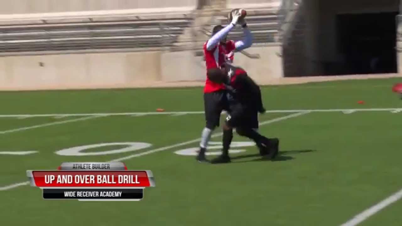 Wide Receiver Academy - Ball Drills - Up and Over Ball Drill - YouTube