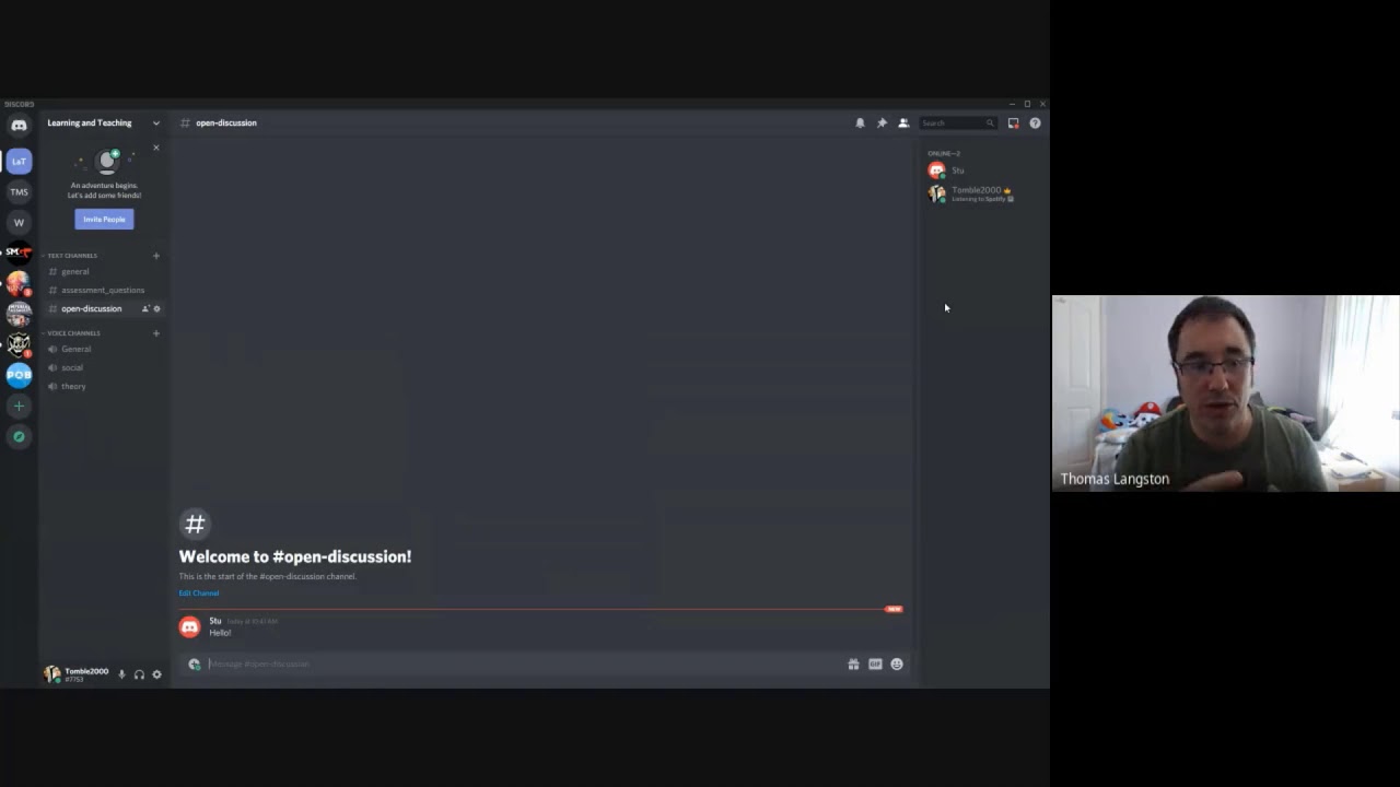 Discord - Uses within Learning and Teaching - YouTube