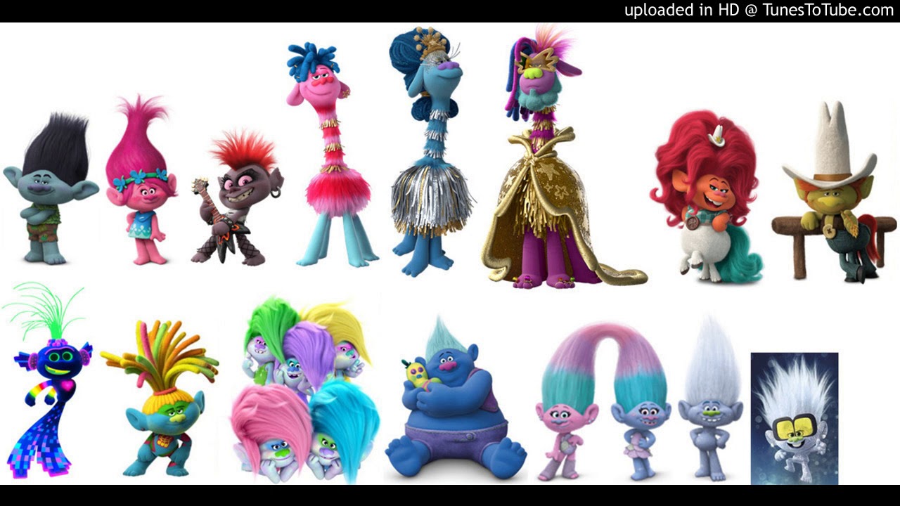 Trolls Cast - Just Sing - YouTube