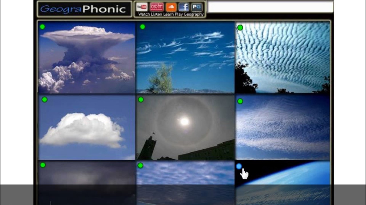 Najczęstsze typy chmur w pięknych zdjęciach - YouTube