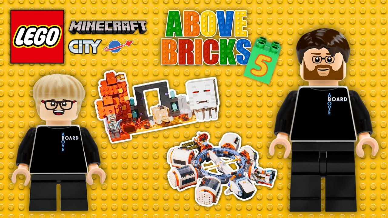 LEGO QUEST: ep 05: Above Bricks, The Father and Son Lego Review Show ...