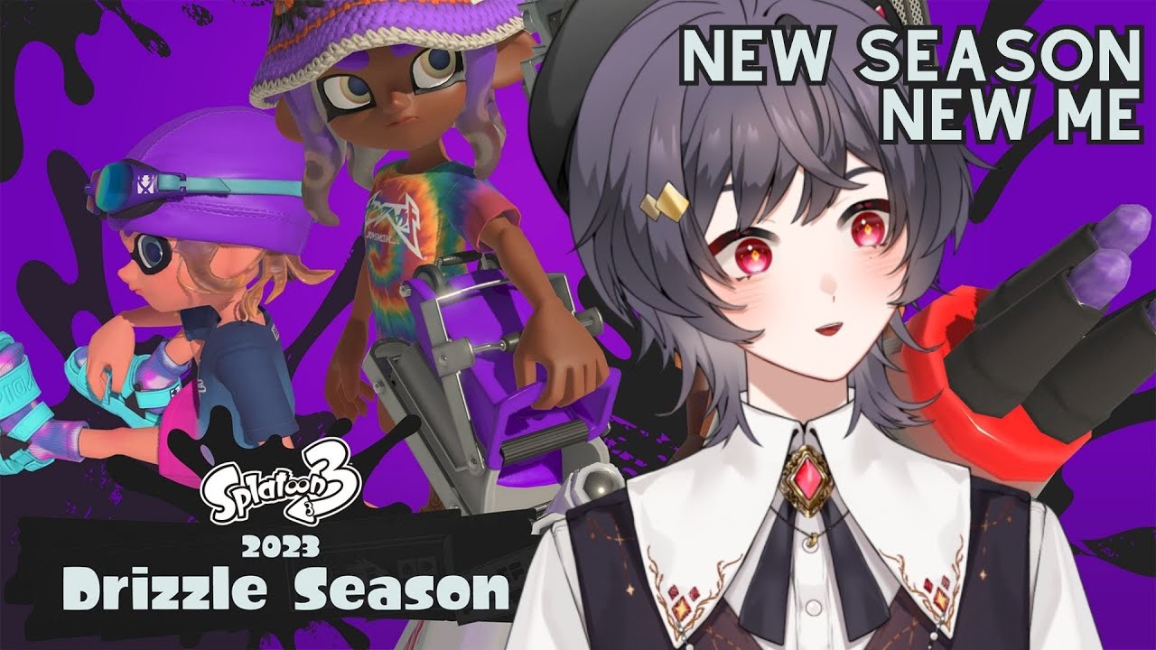 Splatoon 3 】NEW SEASON OF SPLATTIN【 VTuber 】 - YouTube
