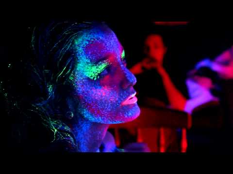 FLUORESCENT UV MAKEUP PHOTO SHOOT- FLORA by Simon Norbert