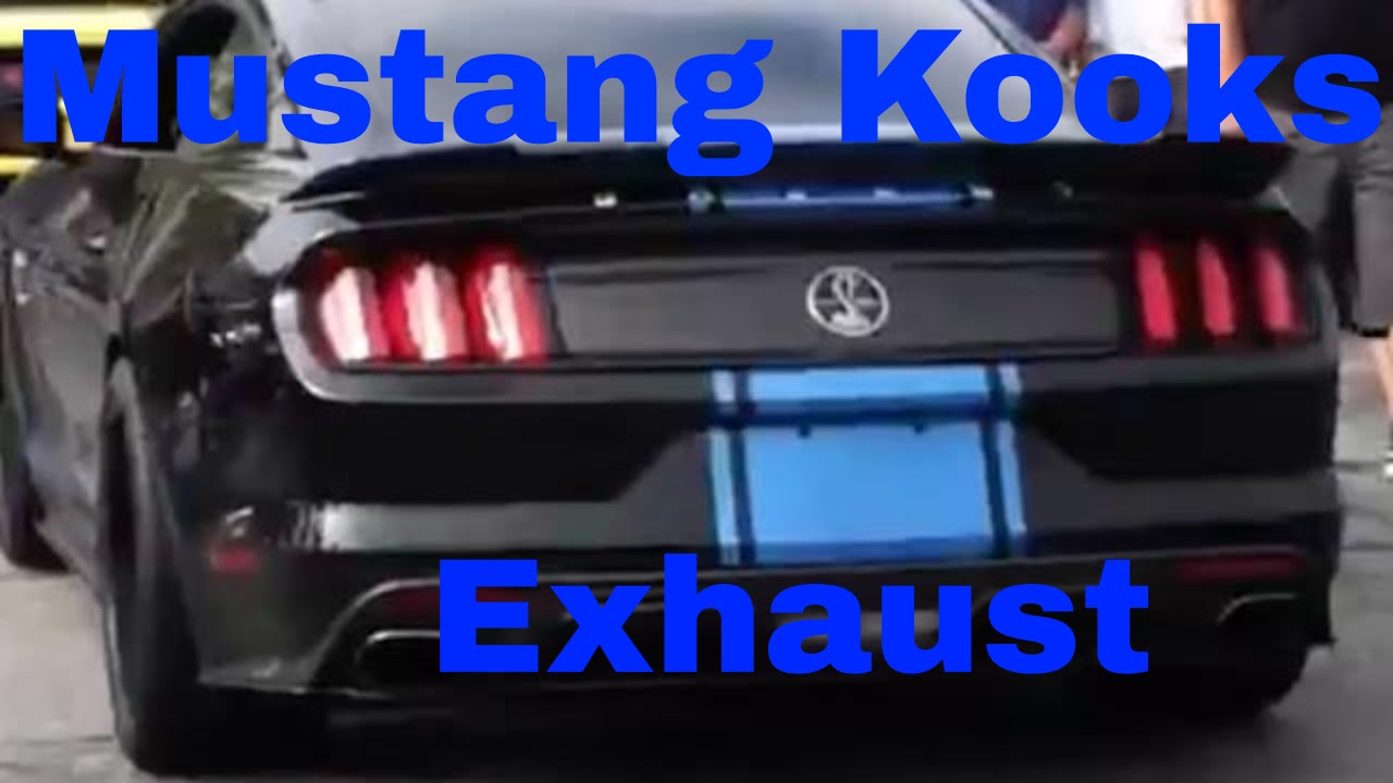 2016 Mustang GT350 Kooks 3 in. Competition Catted Full Exhaust System ...