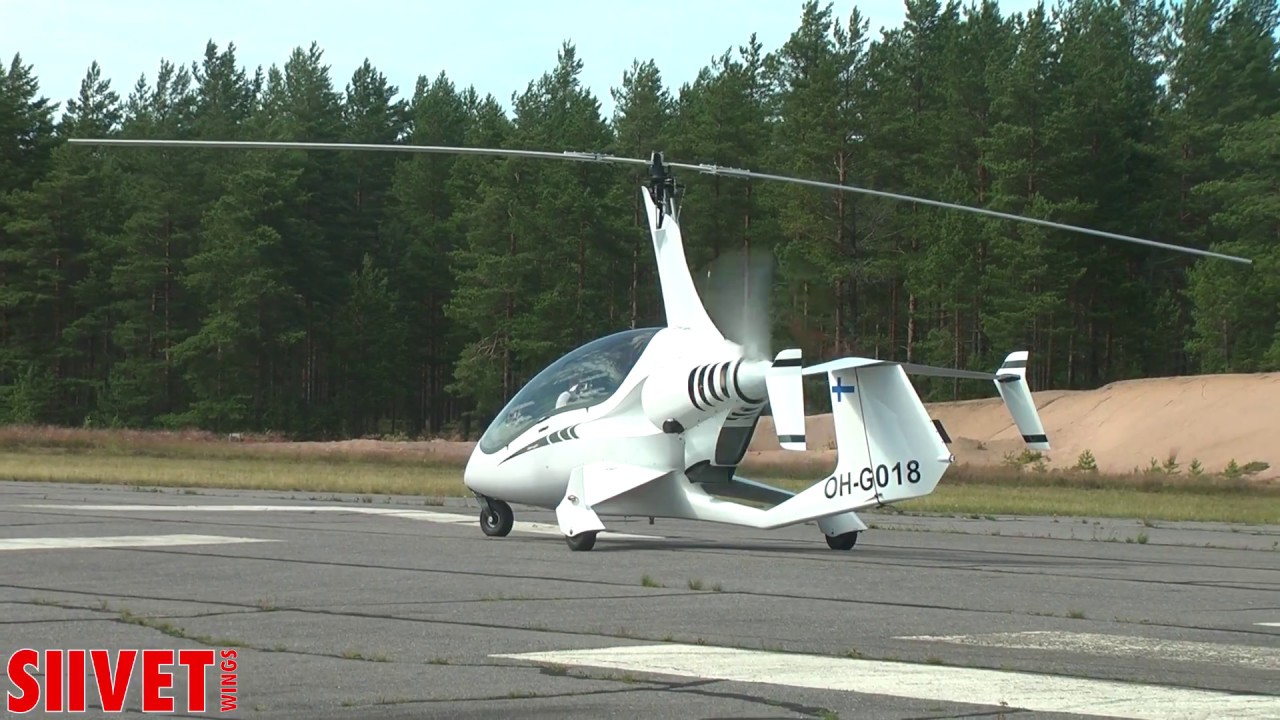 Visitors at Jämi Airshow - Autogiro ArrowCopter AC20 - OH-G018 - YouTube