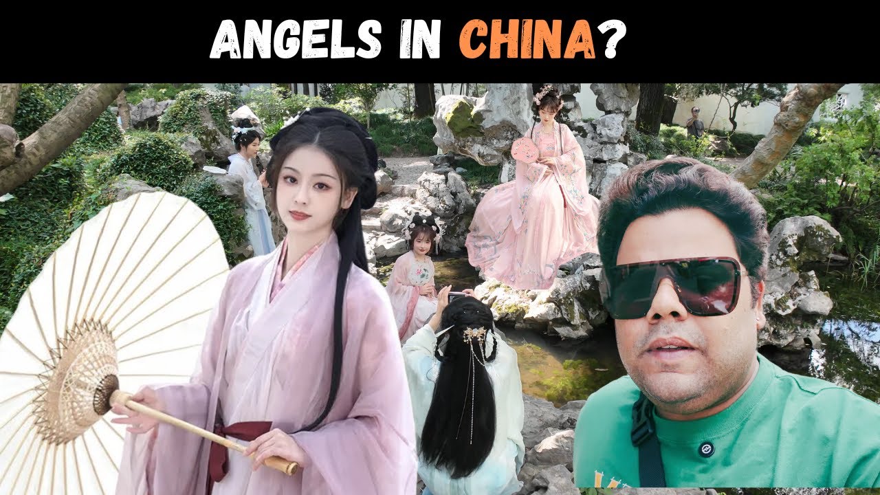 Spotting Angels in the Garden |China - YouTube
