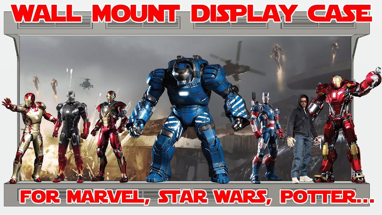 Wallmount Themed Display Cases for Star Wars, Marvel, Potter ...