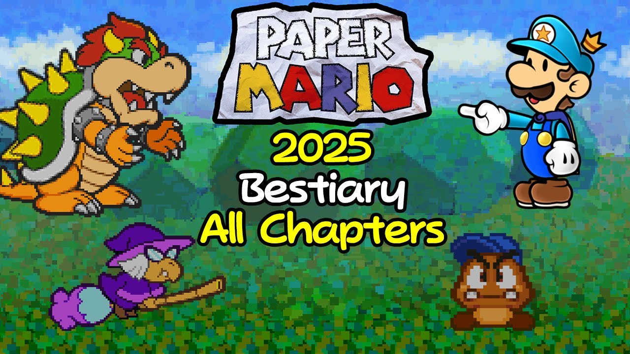 The Paper Mario (N64) Bestiary 2025 - Final ALL CHAPTERS - YouTube