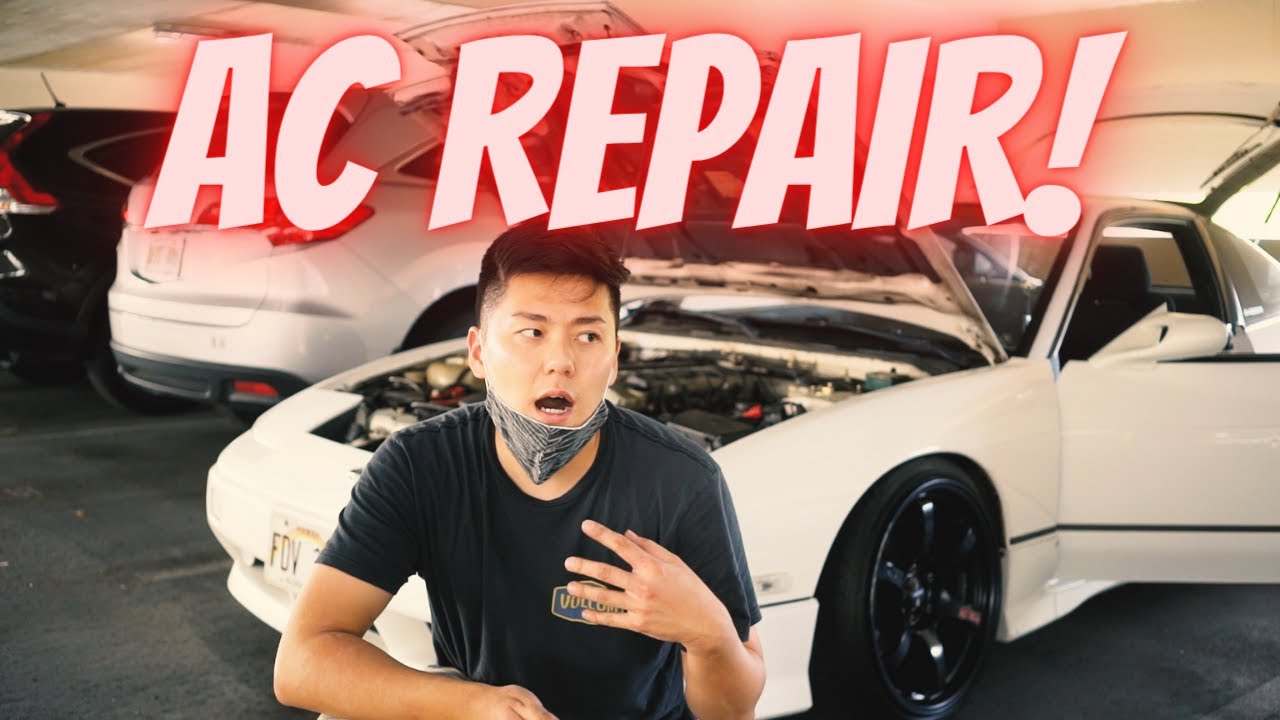 A/C REPAIR Part 1 (Nissan 240SX) - YouTube