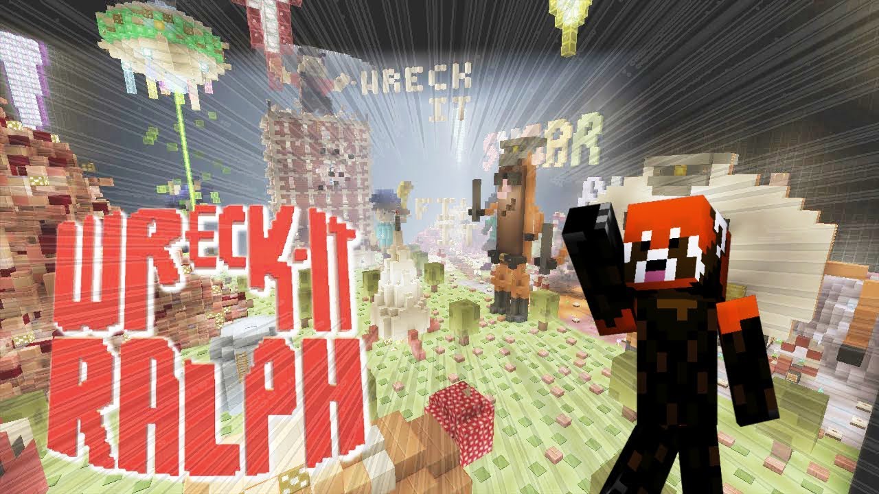 Minecraft Xbox: Wreck-It Ralph Hide & Seek | We Are All Gonna Wreck It ...