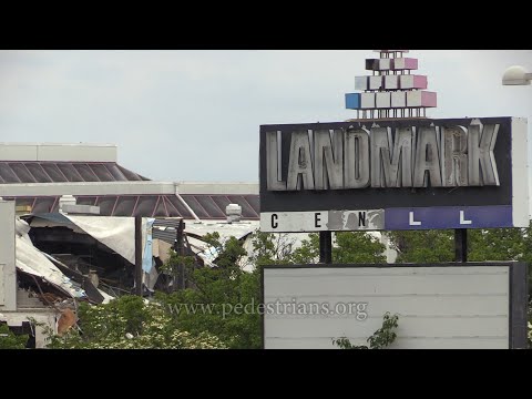 Landmark Mall Demolition, Part 2 - YouTube