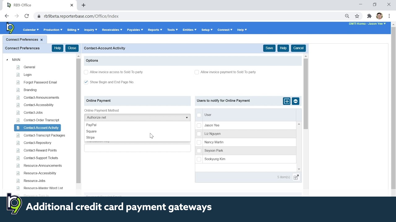 Additional credit card payment gateways - YouTube