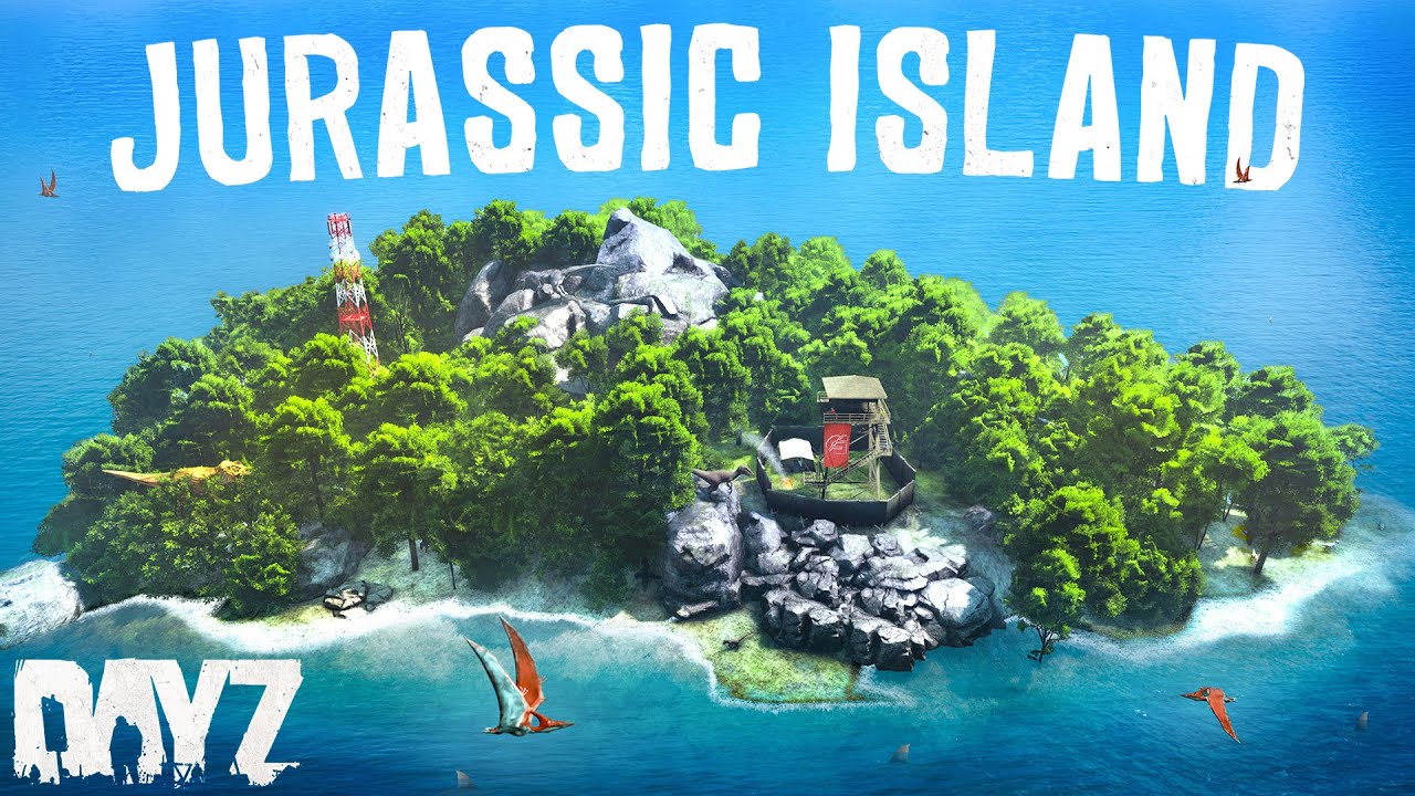 Stranded on a JURASSIC ISLAND in DayZ: How I Survived with Nothing! - YouTube