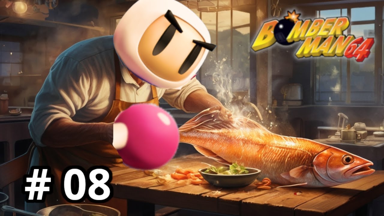 Bomberman 64 - #08 Enfrentando Leviathan, o peixe pescador [Blue Resort ...