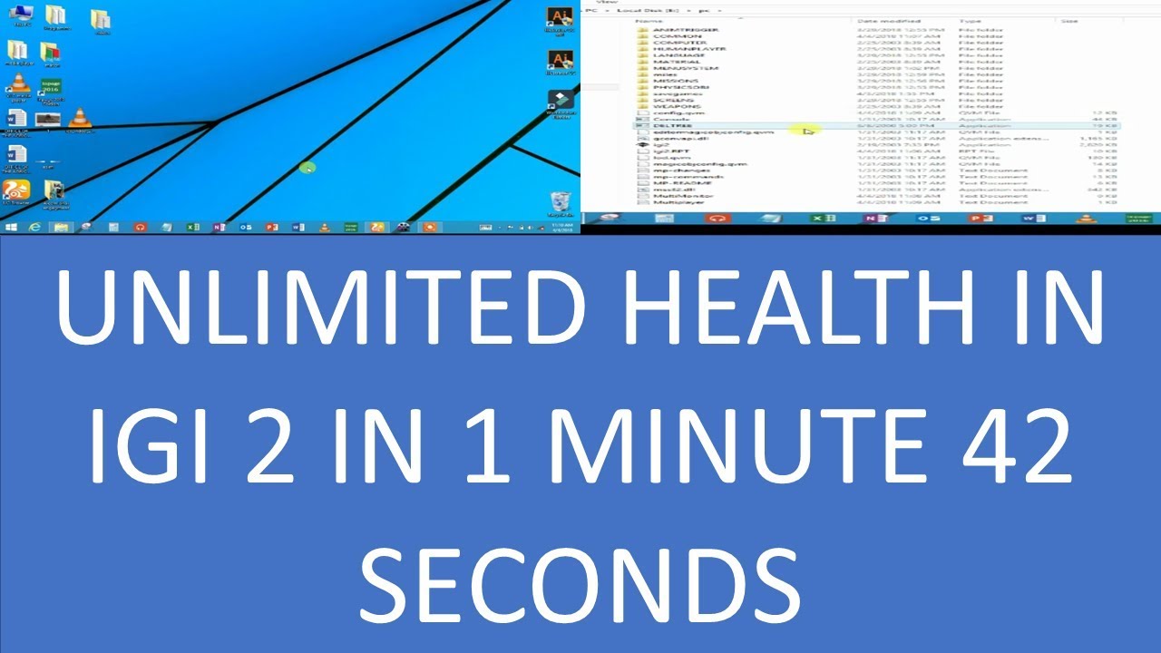 How To Get Unlimited Health In IGI 2||Hack IGI 2||Unlimited Health In ...