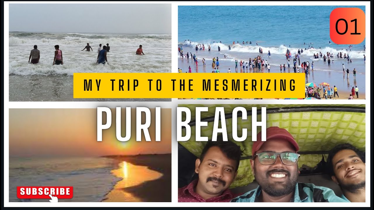 Exploring The Beach of Puri ft. First Day || Puri Vlog Part-3 #puri # ...
