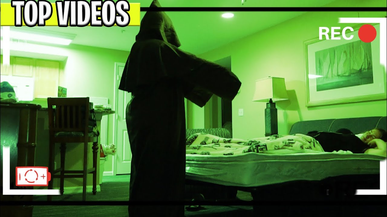 Shadow Man Caught On Camera... - YouTube