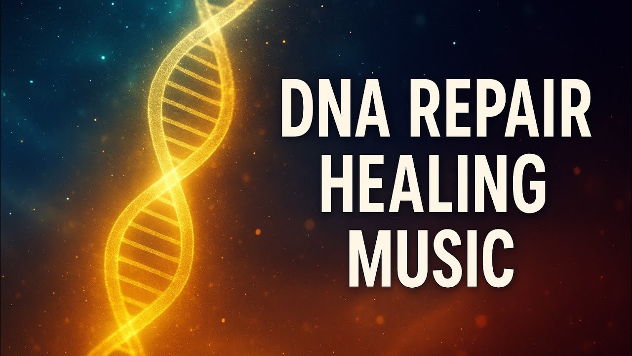 DNA Repair Healing Music 🧬 | Neuroscientific Sound Therapy for Cellular ...