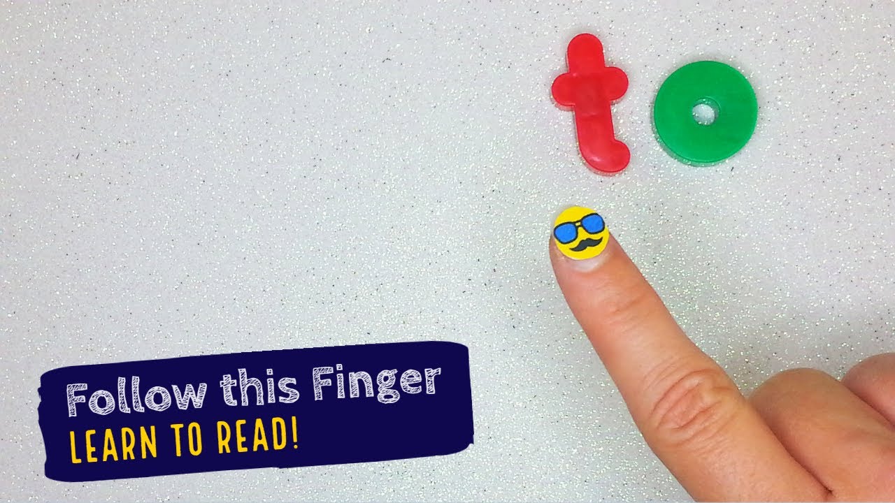 Follow This Finger and Learn to Read (#020 - sight word "to") - YouTube