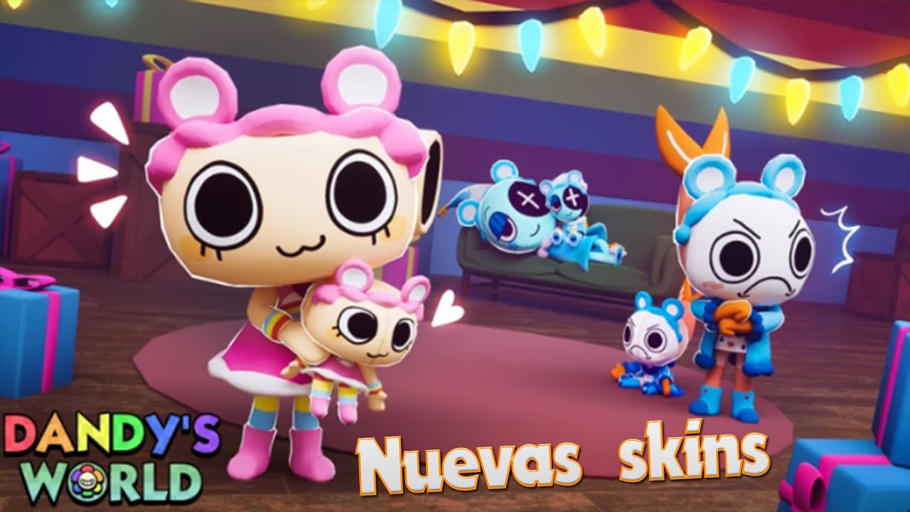 ¡NUEVAS SKINS PARA ASTRO, SHRIMPO Y SHELLY! | Dandy's World x Care Bears - YouTube
