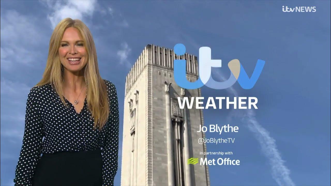 Jo Blythe ITV Weather 13th September 2024 AM - YouTube